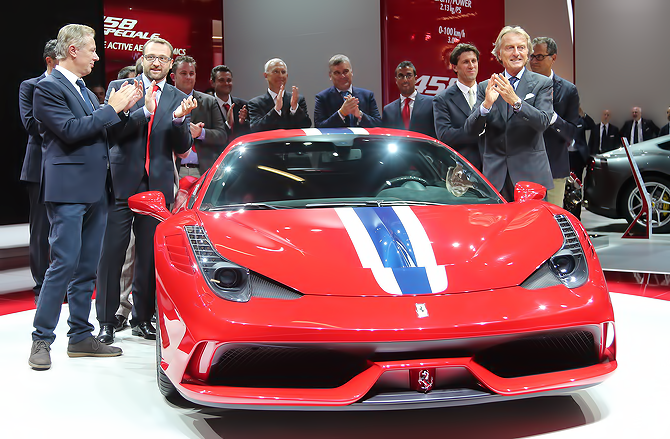 Frankfurt Auto Show - Ferrari 458